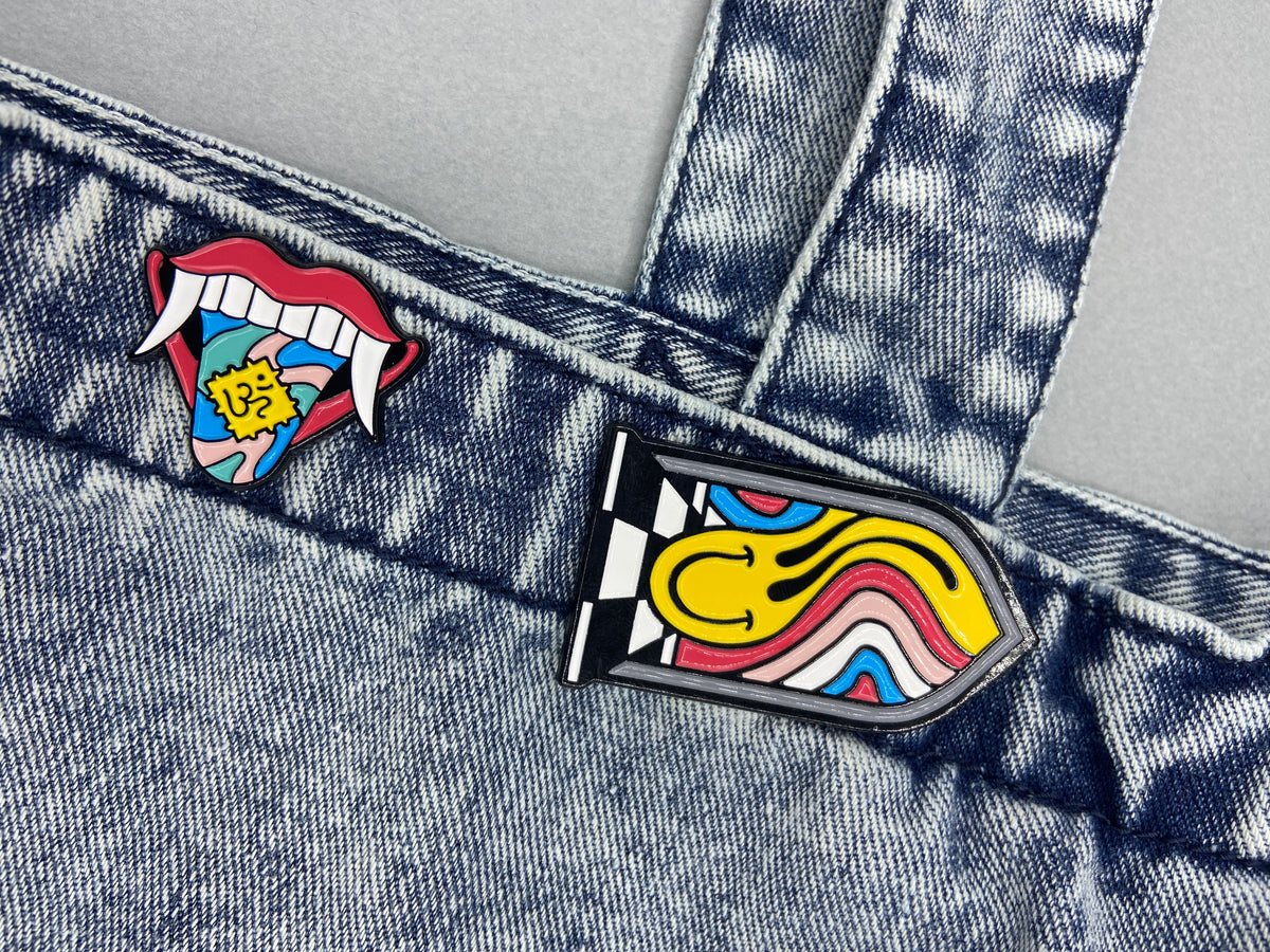 “Acid” Pin badge – inkworld.jp